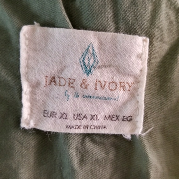 Jade & Ivory | Jackets & Coats | Jade Ivory Army Green Womens Jacket Xl ...
